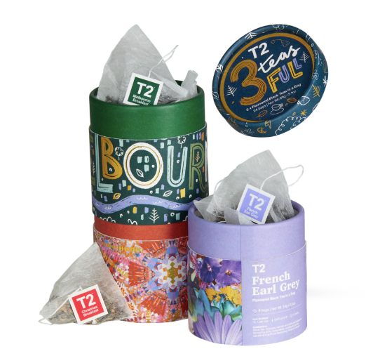 Three Teas Full Gift Set || T2 – Nextra Gifts Mt Pleasant